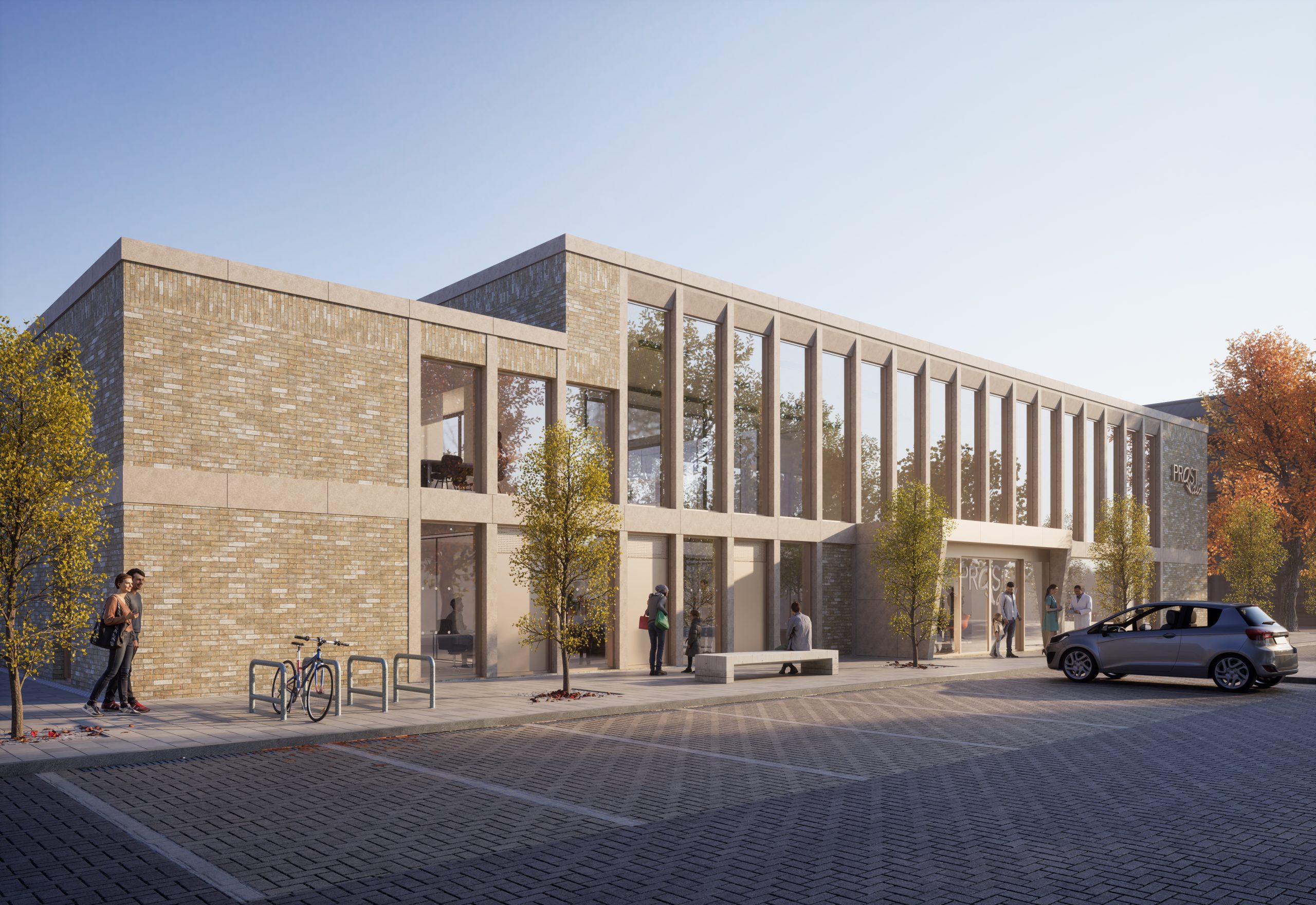 Health Care Building in Leicester - Walters Architects